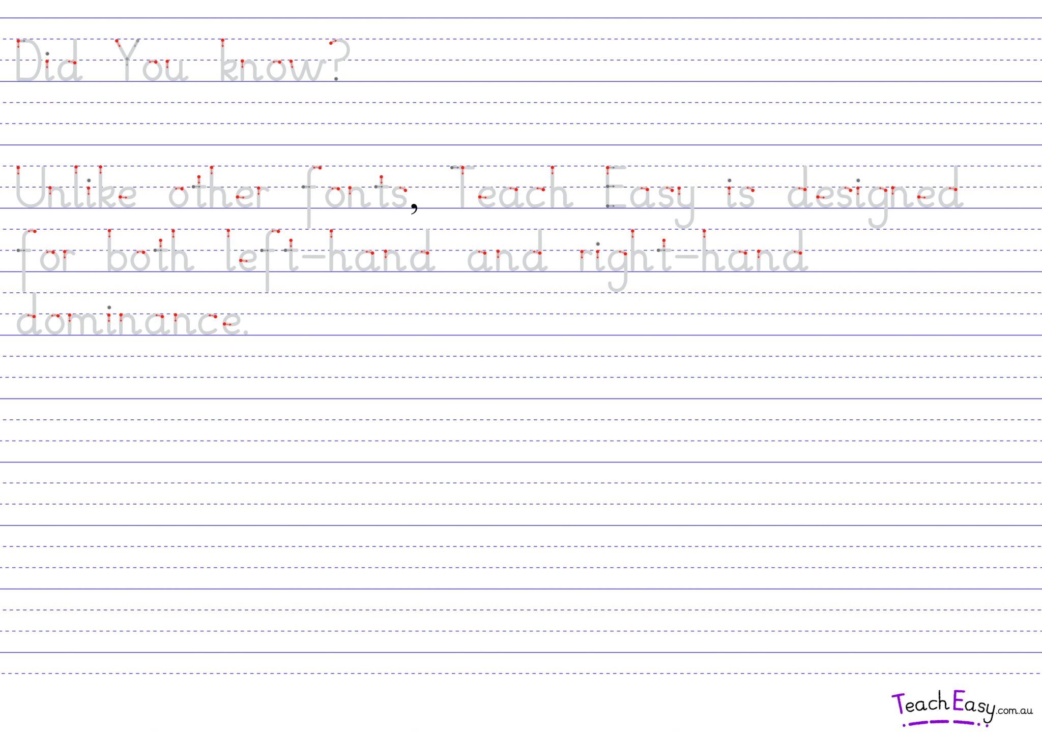 Writing Resources Page - Teach Easy