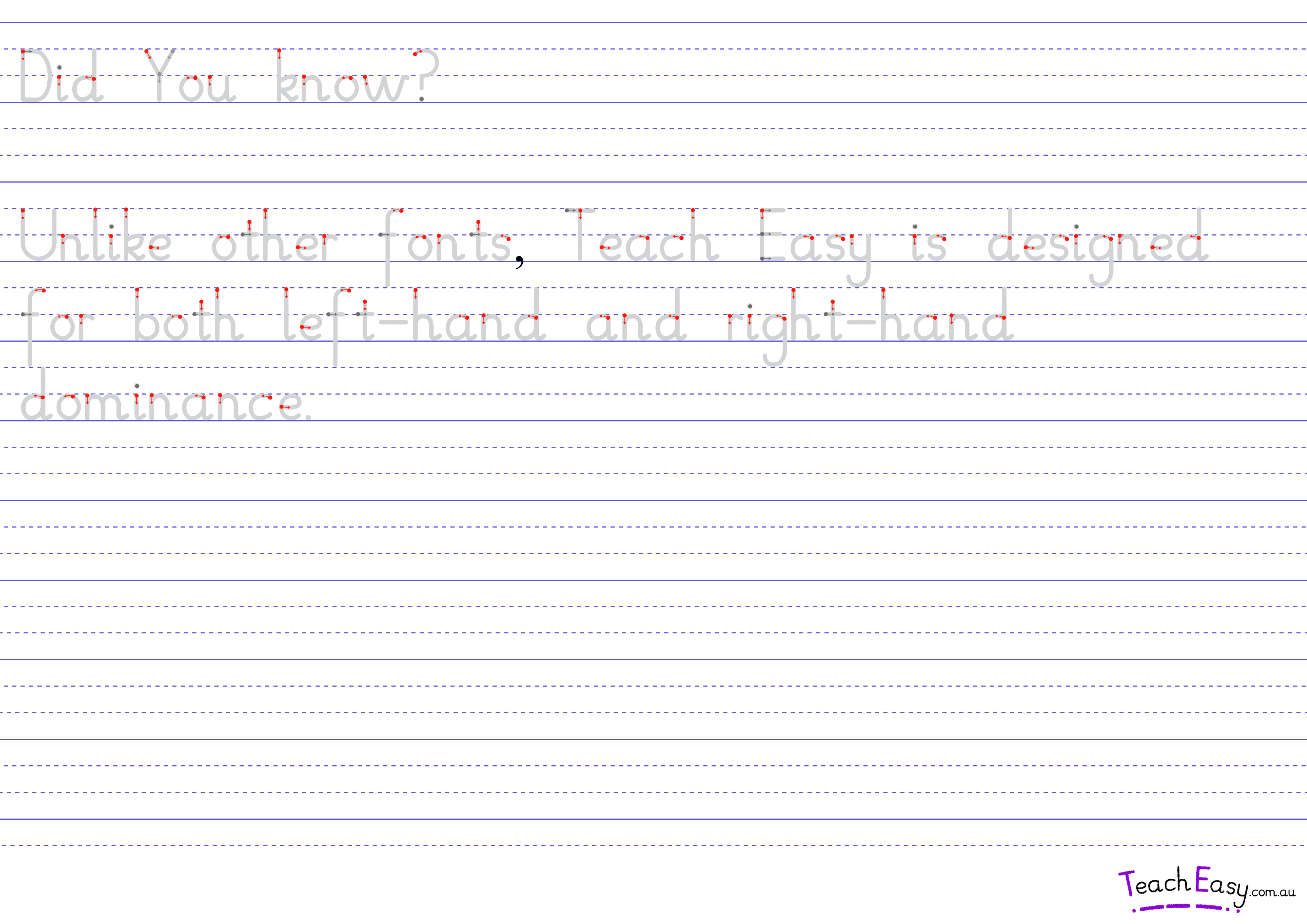 Teach Easy - 18mm Dotted Thirds Creator